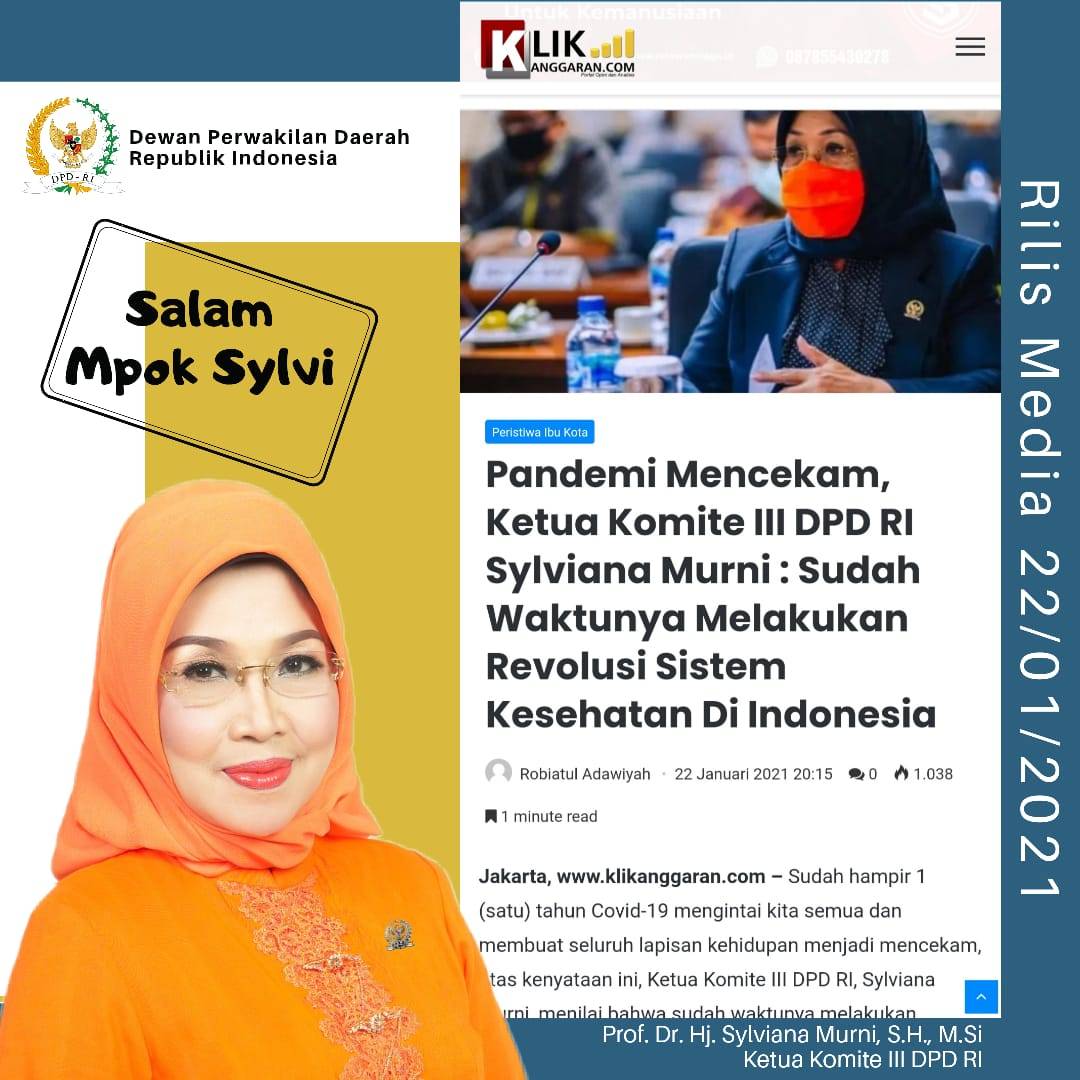 Portal DPD | Dewan Perwakilan Daerah Republik Indonesia